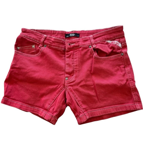 ES Collection | Shorts | Es Collection Cherry Red Shorts Sz 34 | Poshmark